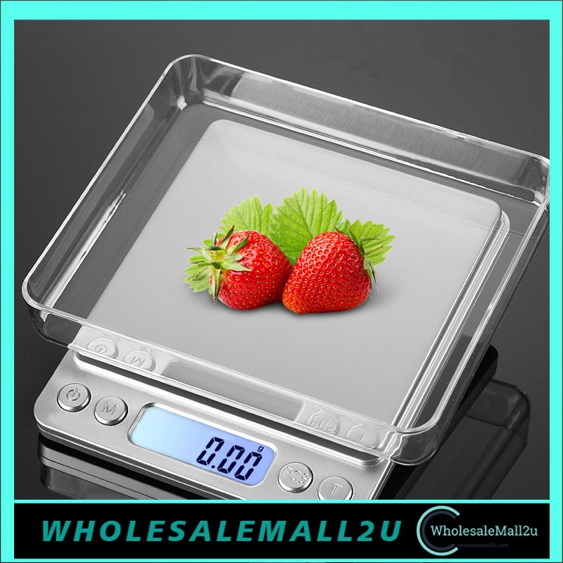 Penimbang Dapur 3000g Digital Kitchen Scale 0.1g 3000g 3KG Electronic Kitchen LCD display Scale ...