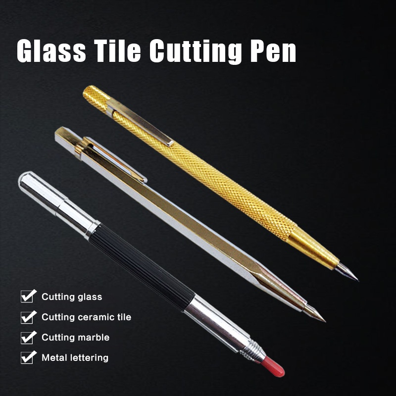 1pc Diamond Metal Marker Engraving Pen Tungsten Carbide Nib Stylus Pen ...