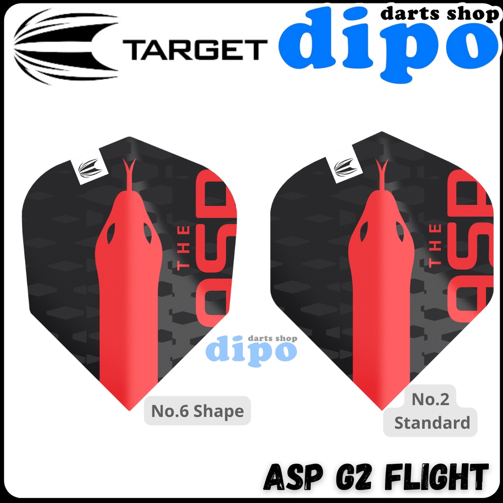 TARGET ASP G2 Pro.Ultra Flight (9pcs) (NATHAN ASPINALL Design Model ...