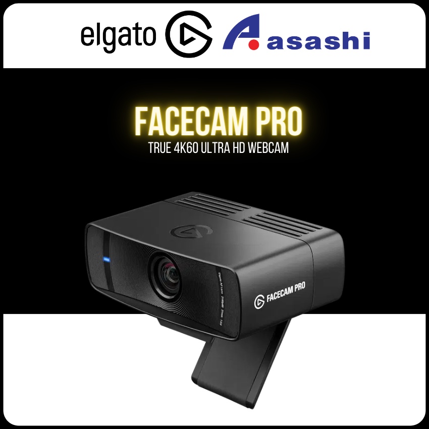 Corsair Elgato Facecam Pro True 4K60 Ultra HD Webcam | Shopee Malaysia