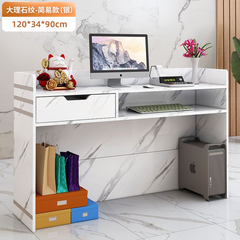 Cashier counter simple modern shop small clothing convenience store bar ...
