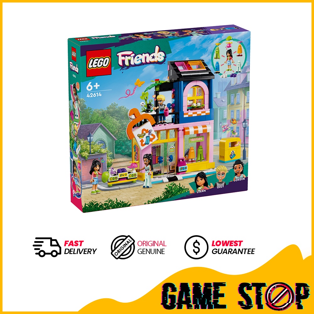 LEGO 42614 Friends Vintage Fashion Store | Shopee Malaysia