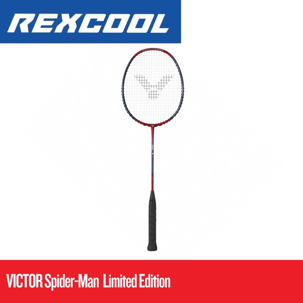 VICTOR Spider-Man Limited Edition Badminton Racket | Shopee Malaysia