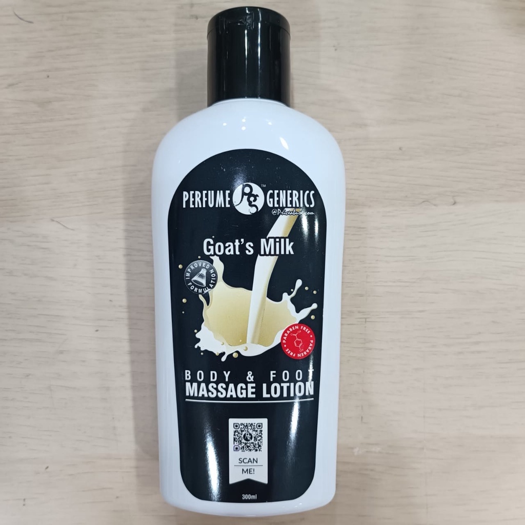 Perfume Generics Goat's Milk body & Foot Massage Lotion ( 300ml ) | Shopee Malaysia