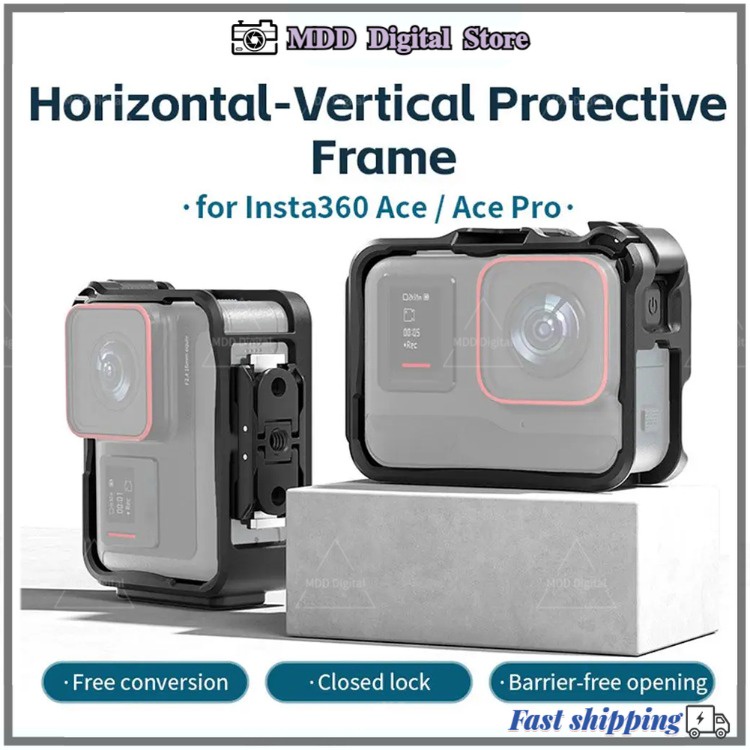 Insta360 Ace Pro Protective Frame ABS Border Horizontal & Vertical ...