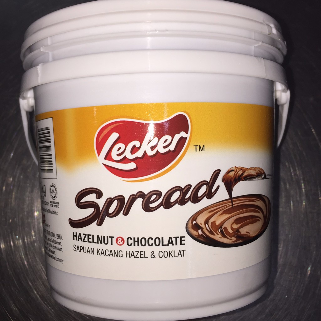 Lecker Spread Hazelnut & Chocolate 1KG & 3KG | Shopee Malaysia