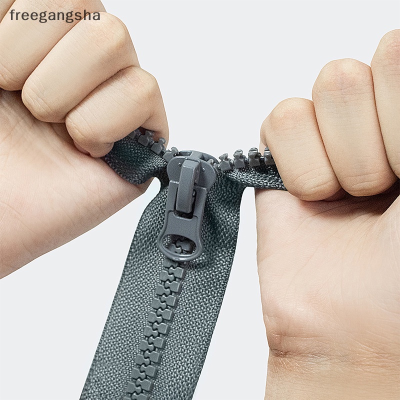 [FREG] Resin Zipper Open-end Single/double Sliders Zippers Two-way ...