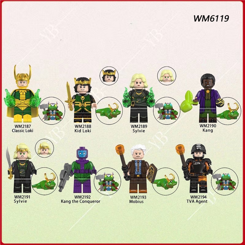 Building block toy Superhero series Rocky Boy figurine model doll ...