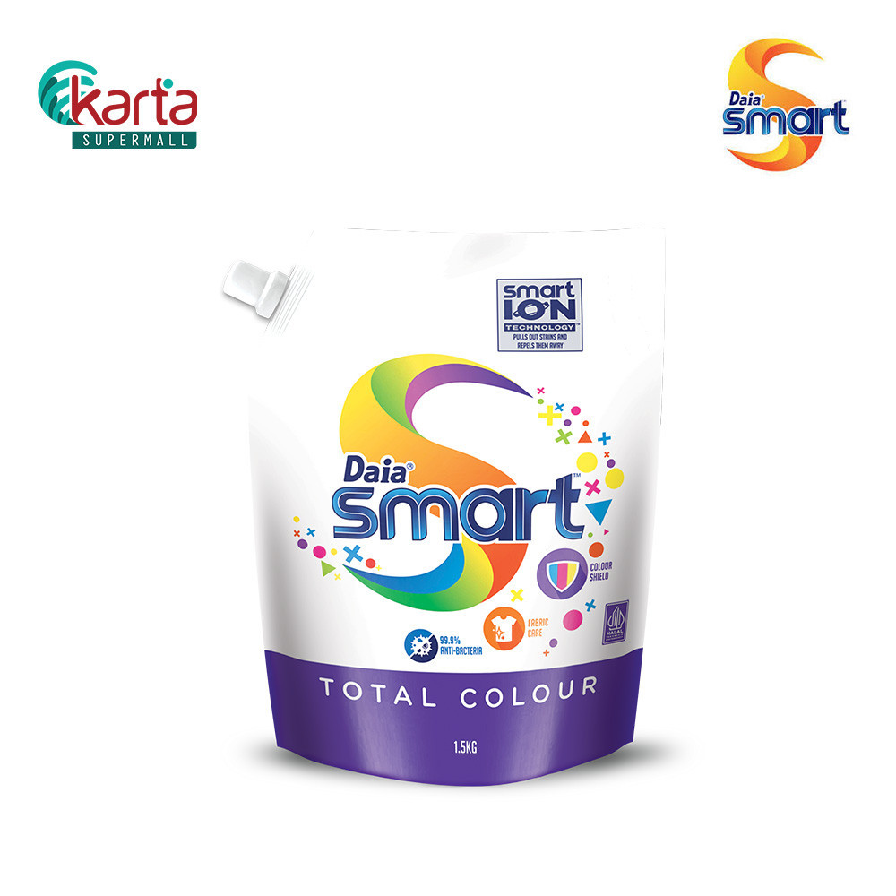 Daia Smart Liquid Detergent Total Colour 1.5kg | Shopee Malaysia