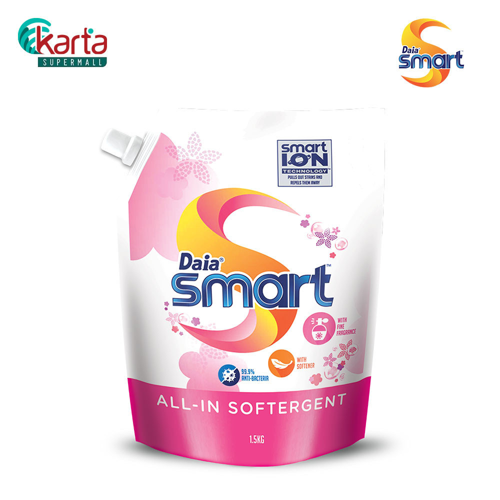 Daia Smart Liquid Detergent All-In Softergent 1.5kg | Shopee Malaysia