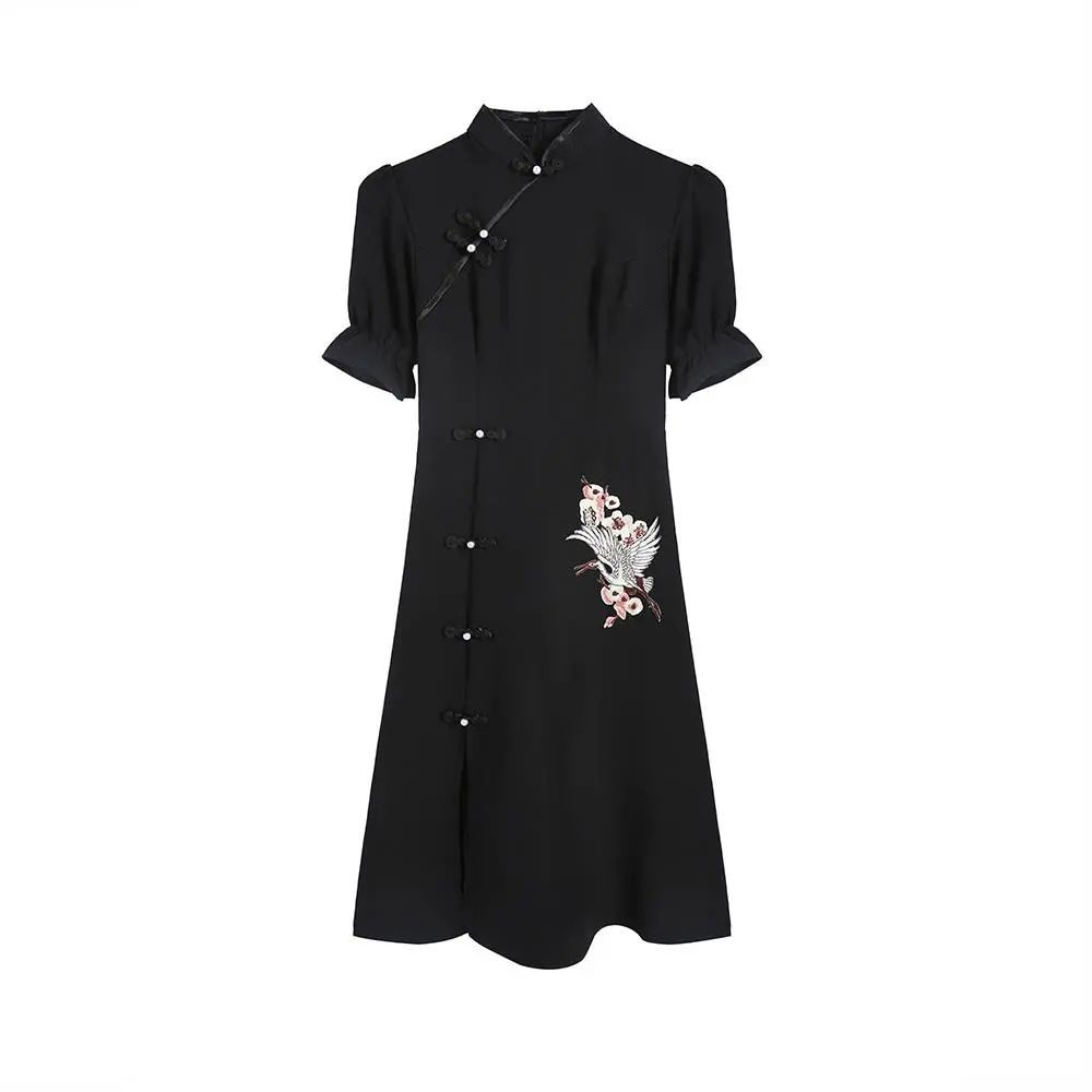 Plus Size Women's Clothing 150kg Fat Sister mm Dress Amoi Chinese Style Chinese Style Fat Man ...