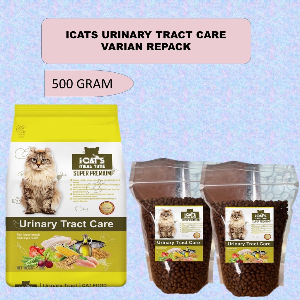 I CATS URINARY TRACT CARE 500GR | I CATS DRY FOOD | Shopee Malaysia