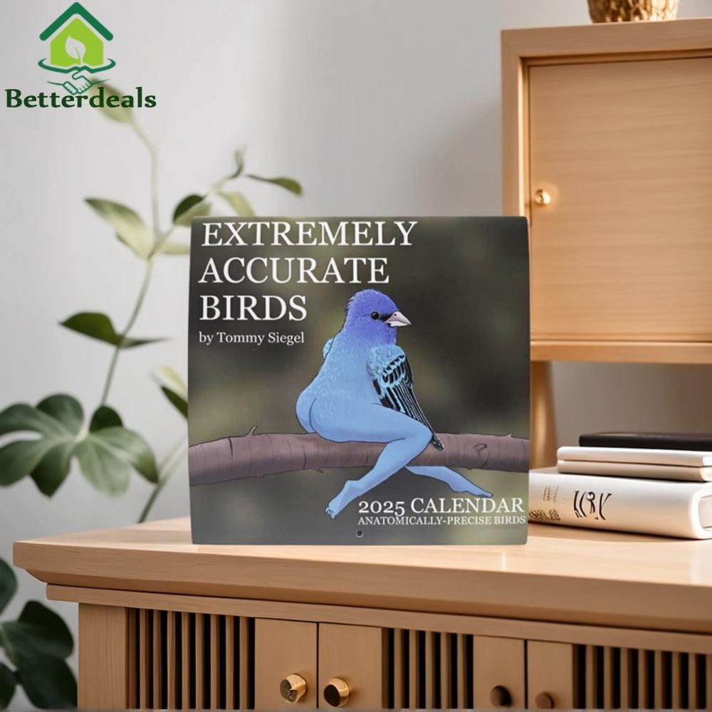 2025 Extremely Accurate Birds Calendar Funny Hanging Calendar for ...