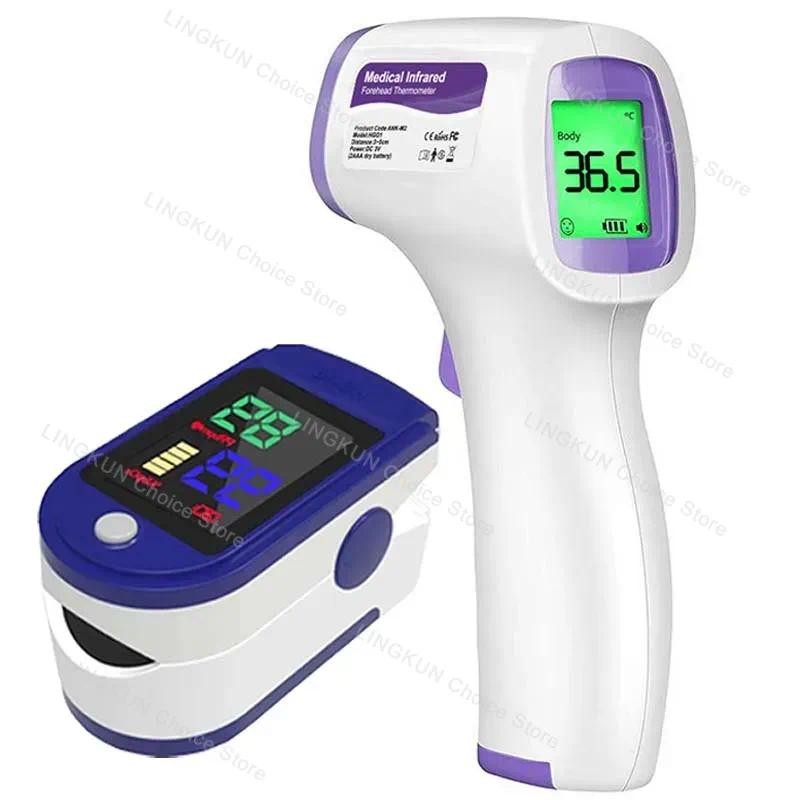 Multifunction Thermometer Three-color Backlit Display Forehead ...