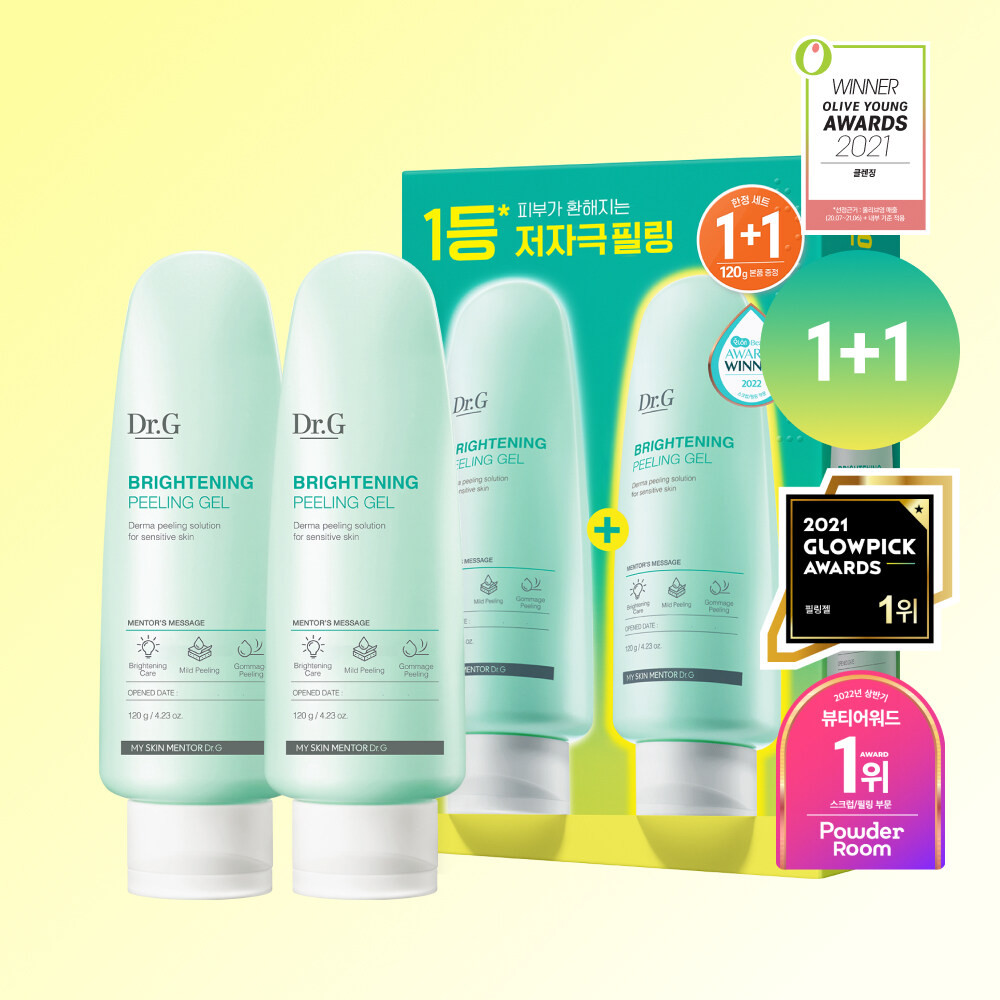 Dr.G Brightening Peeling Gel 120g Duo Set | Shopee Malaysia