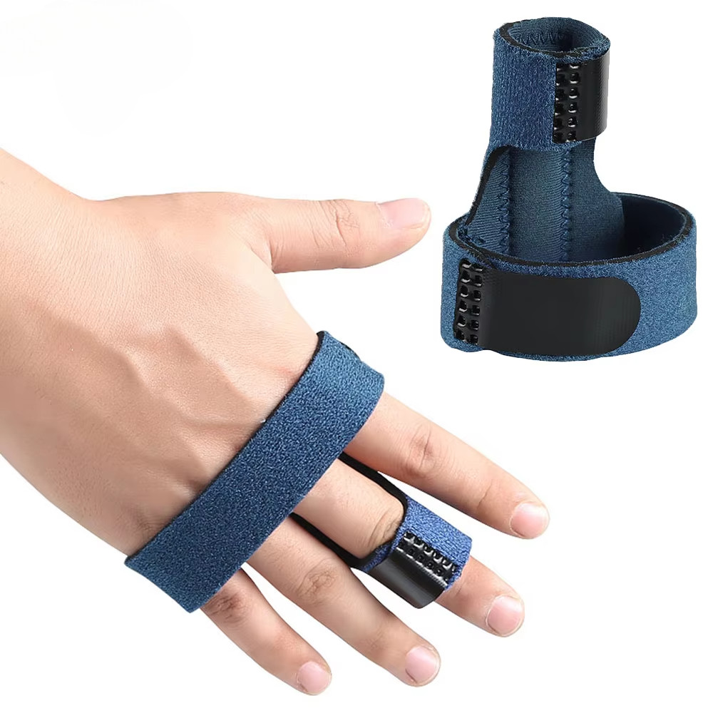 1 PCS Trigger Finger Splint, Adjustable Finger Support Brace Bonus ...