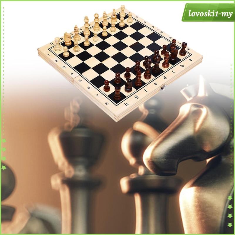 [LovoskibcMY] Handmade Folding Chess Pieces Board Foldable Chess Board ...