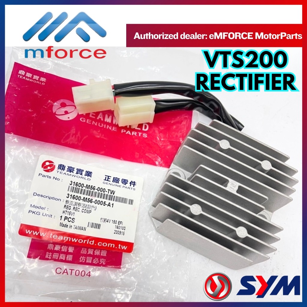 SYM VTS200 RECTIFIER KATAO KATAP GTS-200/ VTS-200 31600-M56-000 100% ...