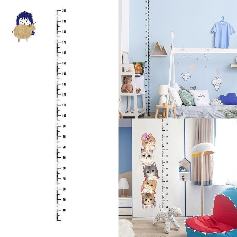 Height Indicator Adhesive Ruler Measurement Ruler Height Decal Wall ...