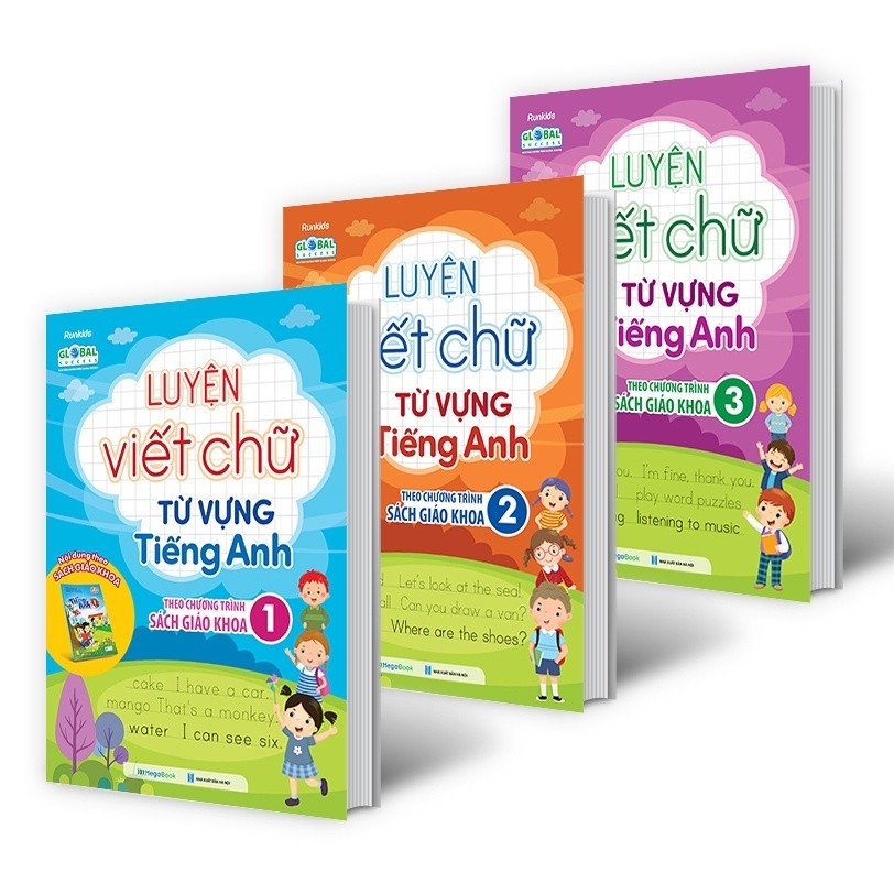 Practice book for writing English vocabulary according to the textbook ...