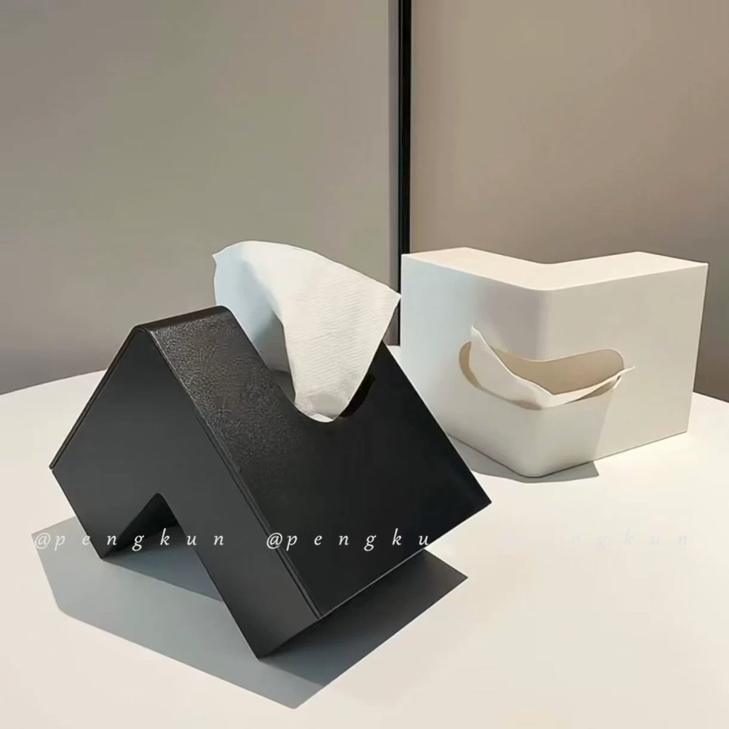 Japanese Creative ins Style Tissue Box Influencer High-value L-shaped ...