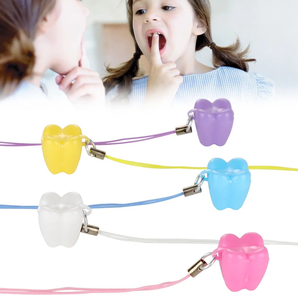 10pcs/Pack Baby Tooth Box Organizer Baby Milk Tooth Fairy Box Tooth ...