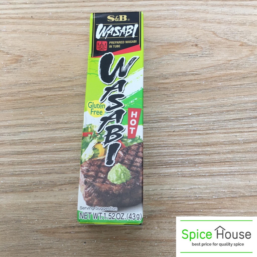 Wasabi Paste S&B Japanese 43g | Shopee Malaysia