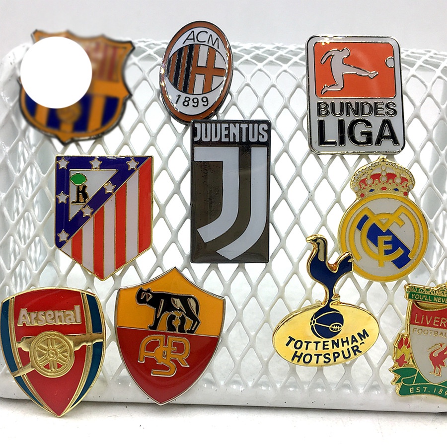 Football Team Brooch Championship Western Armor Team Badge Brooch Badge ...