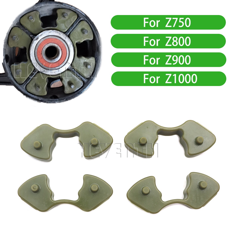 For Kawasaki Z750 Z800 Z900 Z1000 Z 750 800 900 1000 Rubber Buffer 4Pcs ...