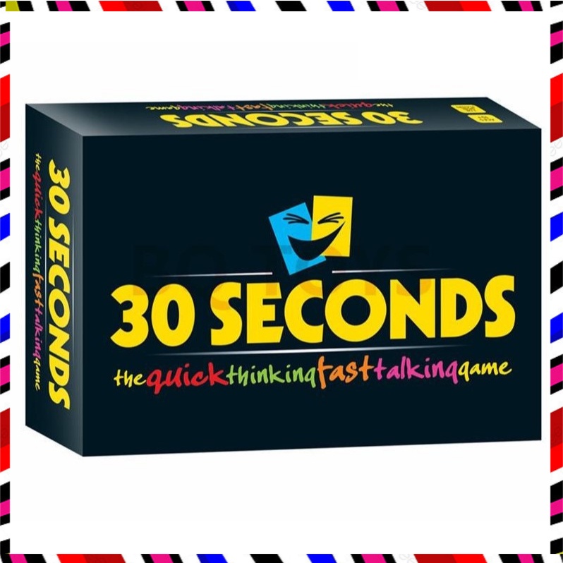 30 Seconds Card Games Board Games Card Games Family Game Kids Children ...