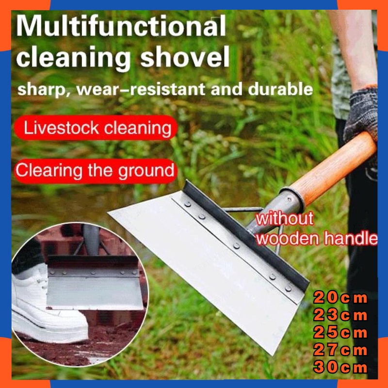 [L Shape] Multifunctional Outdoor Garden Hoe Scraper Cleaning Shovel ...