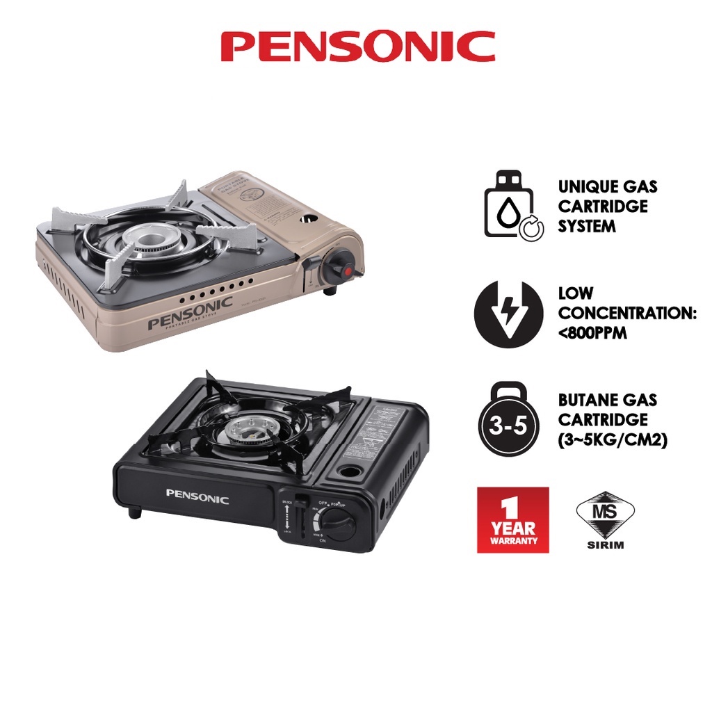 Pensonic PPG-2003N / PPG-2004N Portable Gas Stove /Dapur Gas Mini ...
