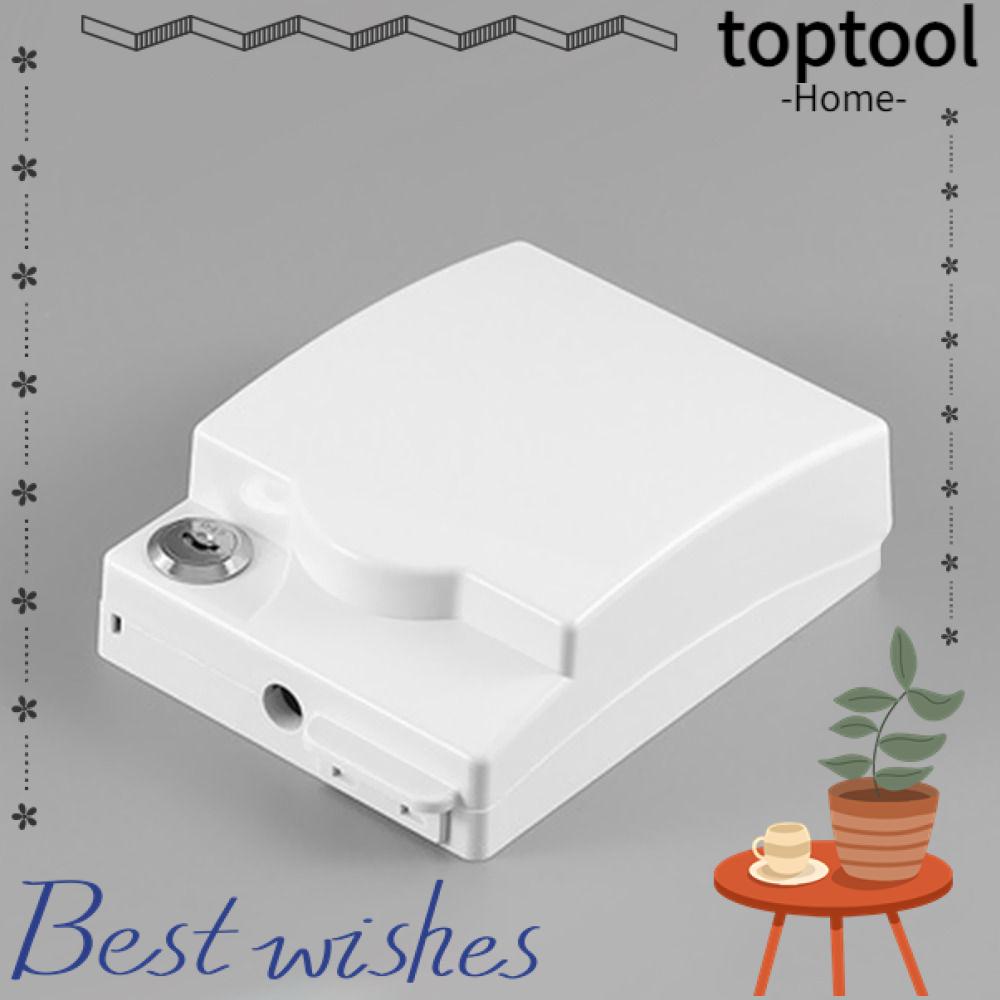 TOPTOOL Socket Waterproof Box, Plastic 86 Type Switch Protective Cover ...