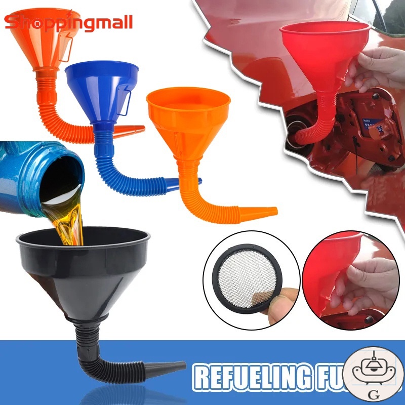 GS Car Refueling Anti Splash Inclined Funnel/ Engine Refueling Funnel ...