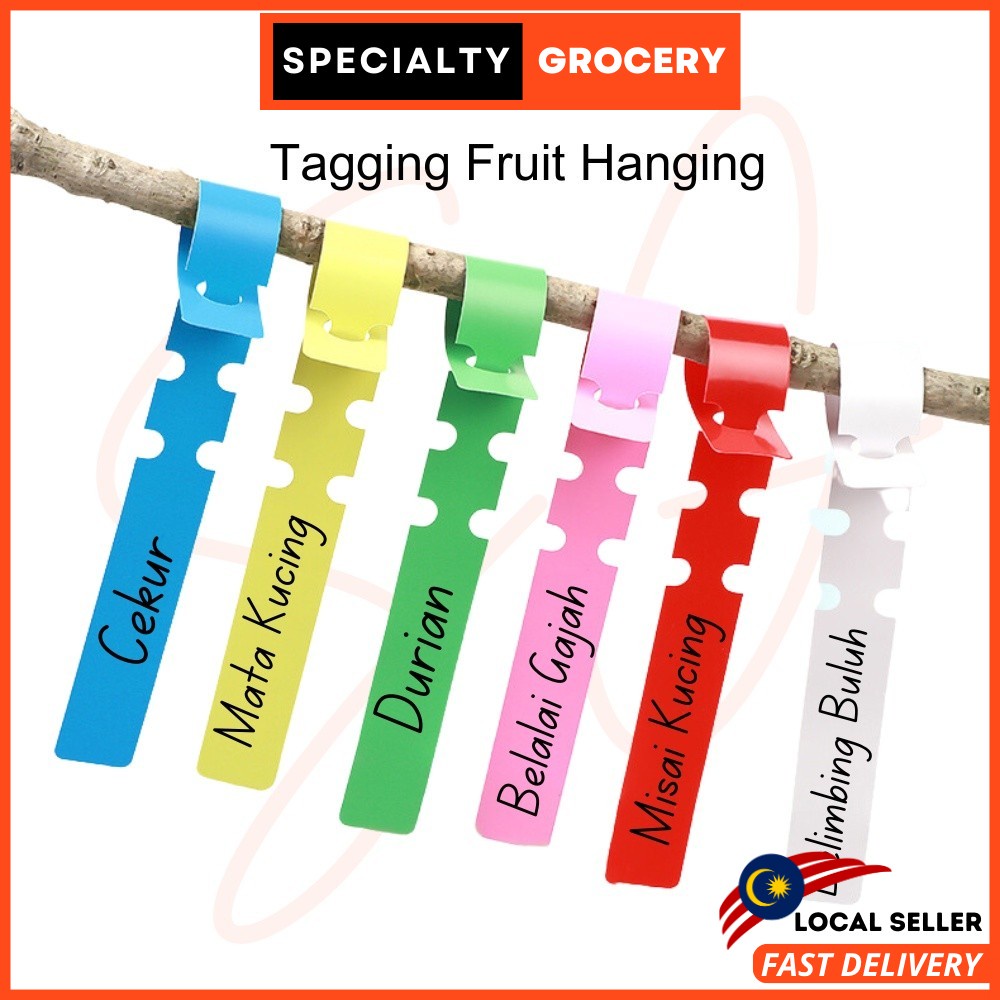 Tagging Tag & Label Plant Penanda Pokok Tag Gardening Garden Hanging Plants Waterproof High ...