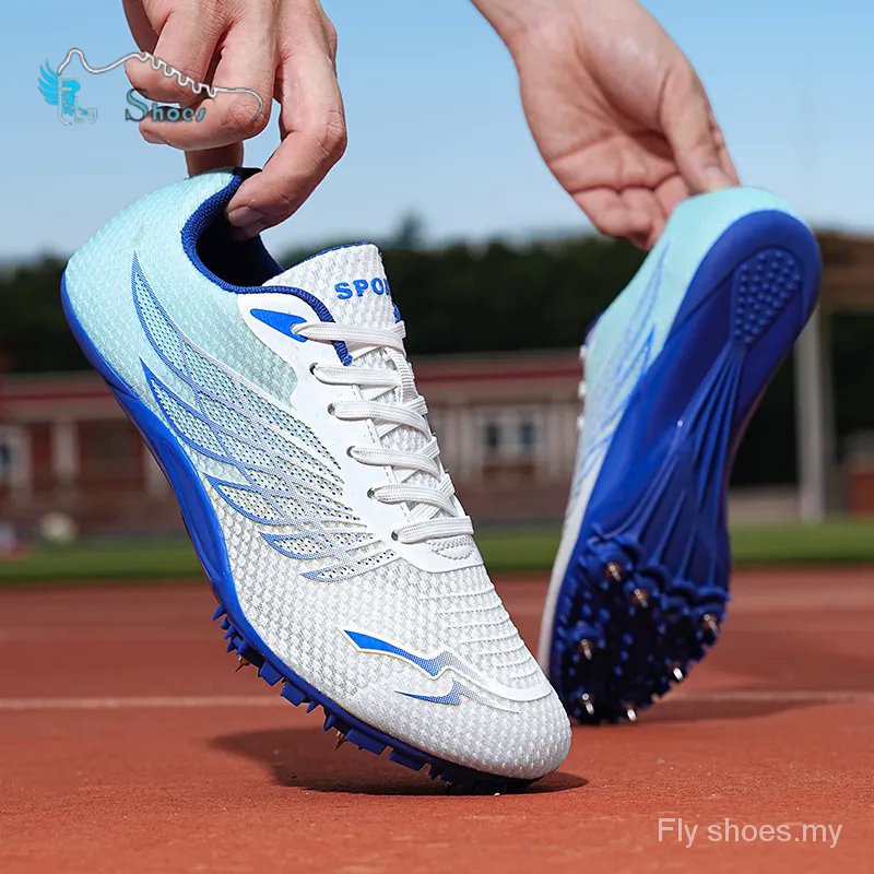 Wings 8 Spikes Sprint Shoes Professional Lightweight Track Field ...