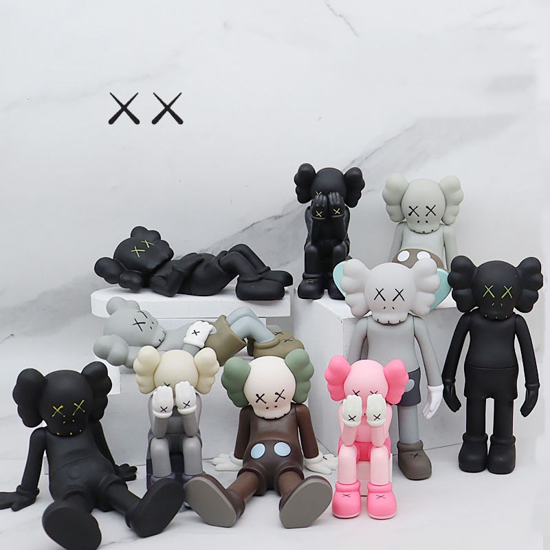KAWS Street Fashion Art Statue Vinyl Action Figure Collectables Model ...