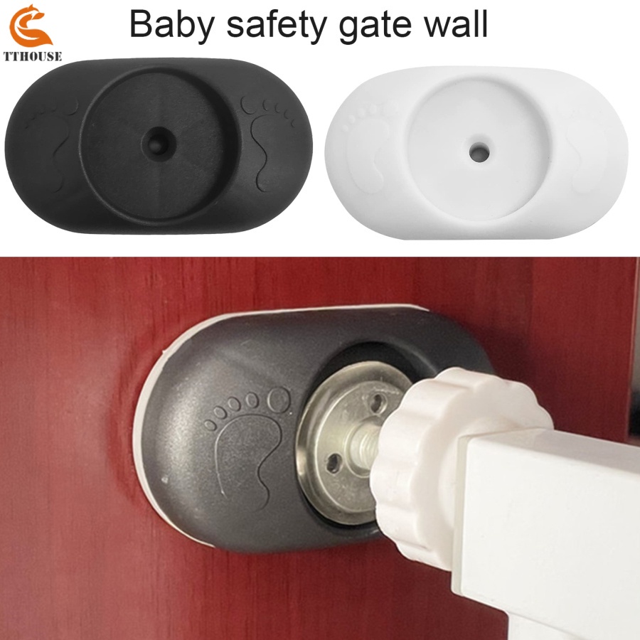 【TTLIFE】Baby Gate Wall Protector,4 Packs Stair Gate Extension Wall ...