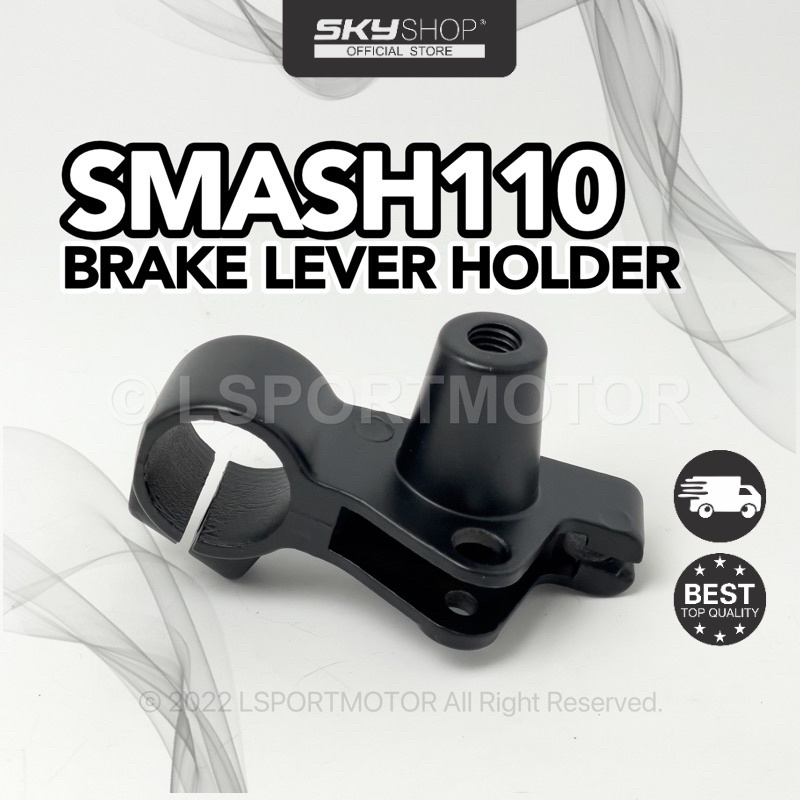 SUZUKI SMASH110 BRAKE LEVER HOLDER HANDLE BRAKE SIDE MIRROR BRACKET ...
