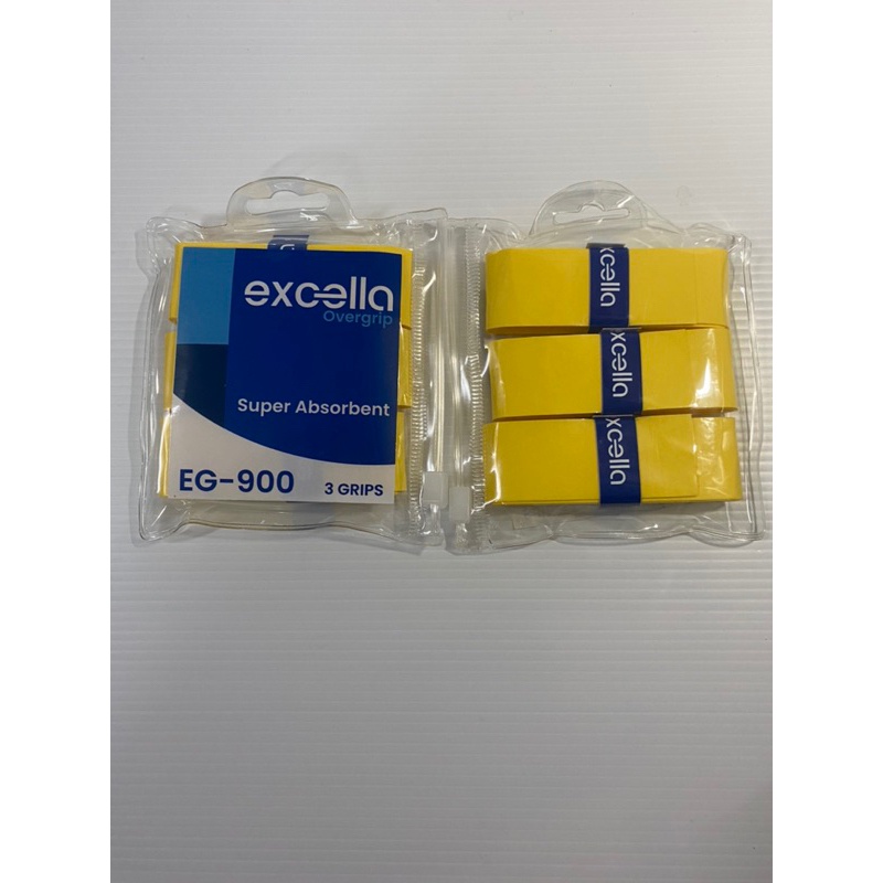 Grip Wrapped EXCELLA Yonex Badminton Racket Absorb Sweat Confident ...