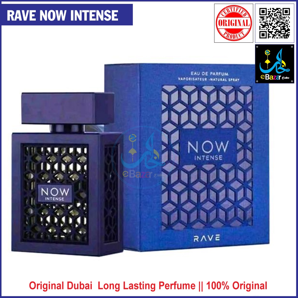 Rave NOW INTENSE / RAVE NOW / Rave Now Rouge PERFUME FOR MEN WOMEN 100 ...
