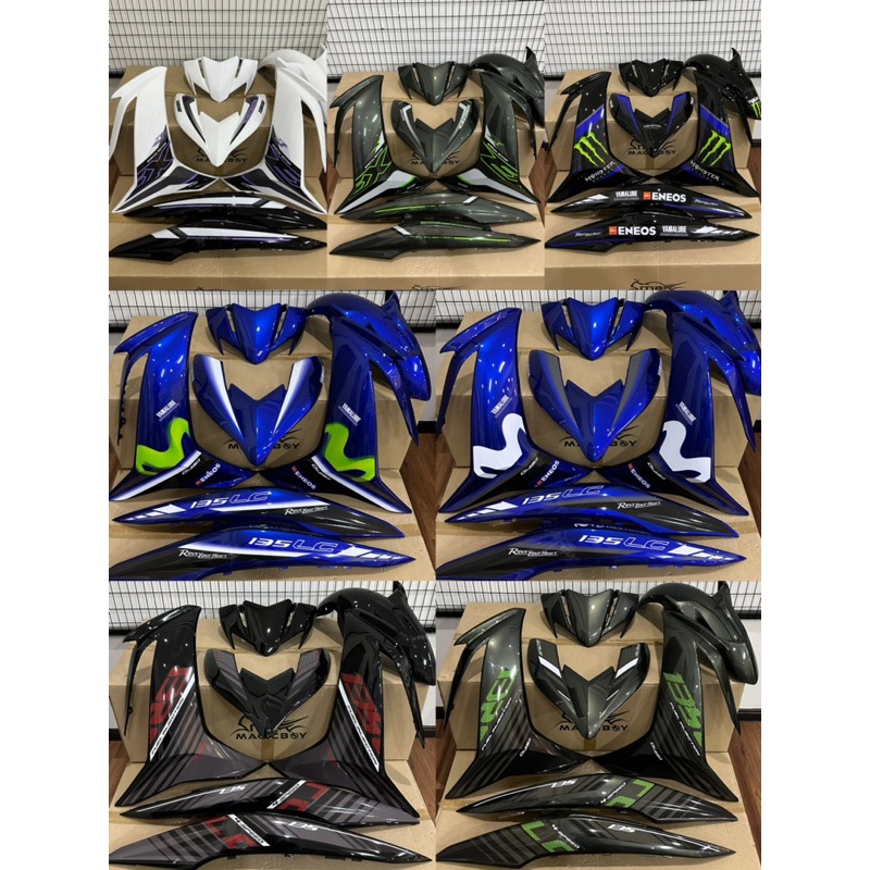 JL Magic Boy LC135 V8 Fuel Injection Monster Movistar Exciter LC135 ...