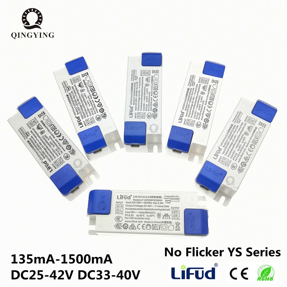 No Flicker LiFud LED Driver LF-GIRxxxYS Series 135mA 200mA 300mA 450mA ...