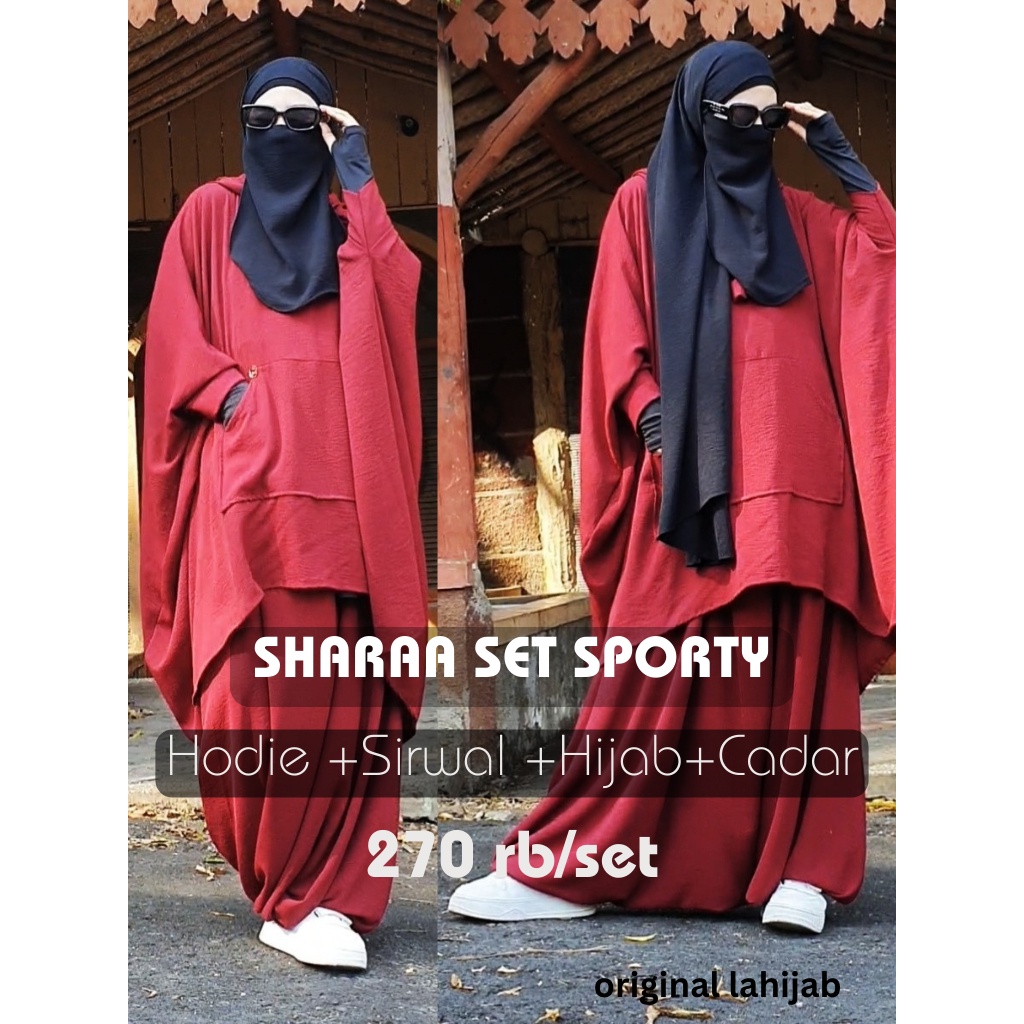 Sharaa Set Sporty | Shopee Malaysia