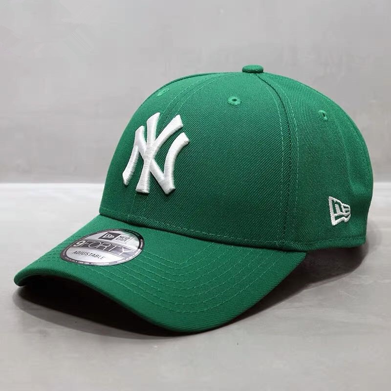 Newera MLB baseball cap curved wing Hat man New York Yankees Hard Top ...