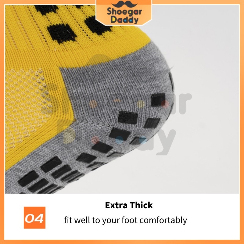 SD Anti Slip Socks Football Stoking Anti Slip Futsal Tebal Stokin Sukan ...