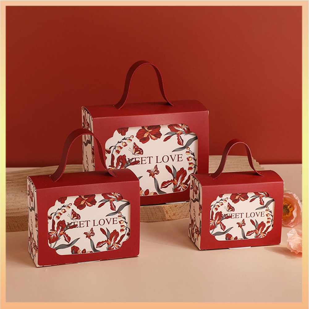 New European Wedding Candy Box Portable Gift Boxes Sweet Wishes Happy ...
