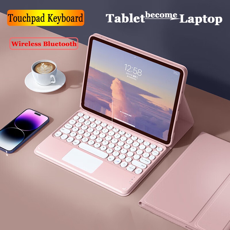 Touchpad Keyboard Case for Realme Pad 2 11.5 Wireless Magnetic ...