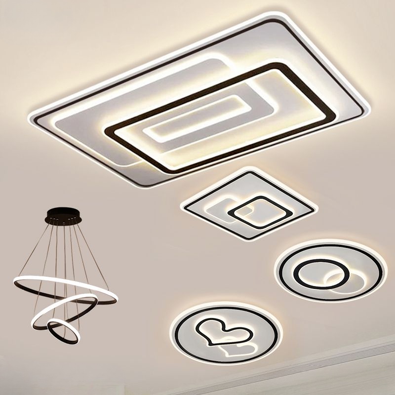 Minimalist Living Room Main Lamp led Ceiling Lamp Package Simple Modern ...