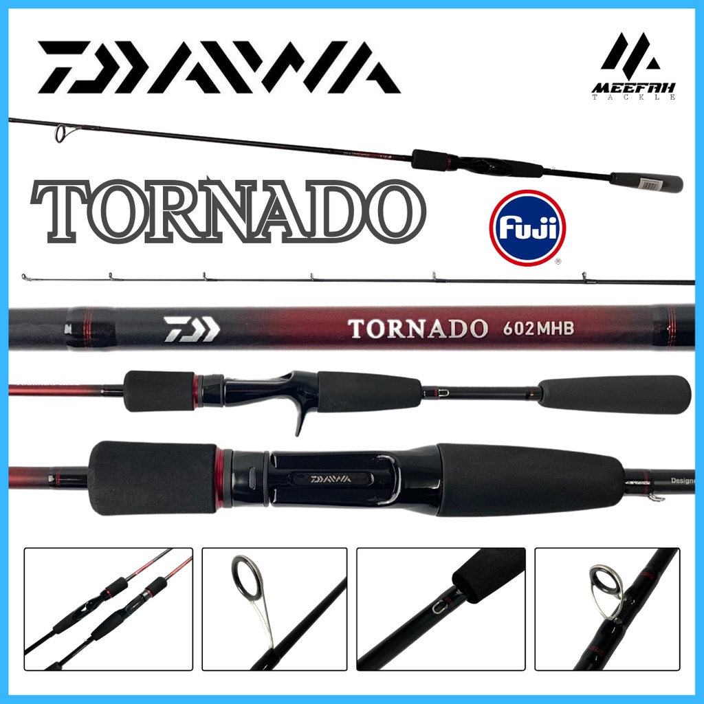 DAIWA 2019 TORNADO Baitcasting BC / Spinning Fishing Rod Joran Pancing | Shopee Malaysia